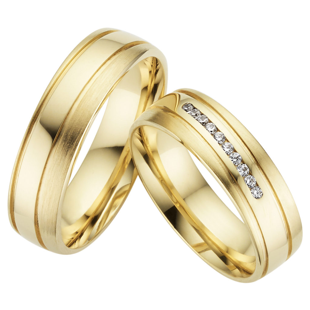 Trauringe in Gold mit modernen und exklusiven Designs - Shop ab 499€